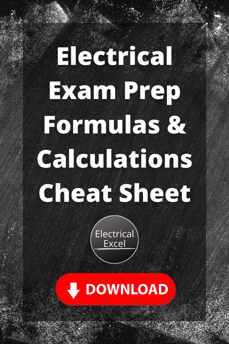 Must Have Formulas for Your Electrical Exam - Will Help You Pass!